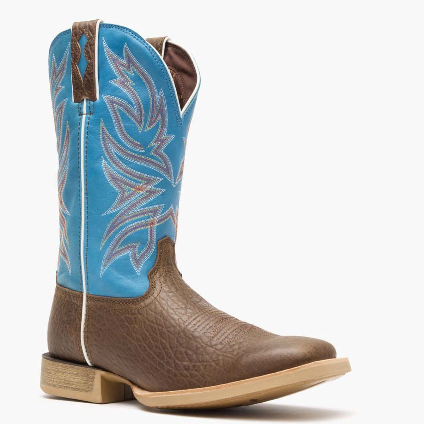 Durango® Rebel Pro™ Bay Brown and Brilliant Blue Western Boot - Walmart.com