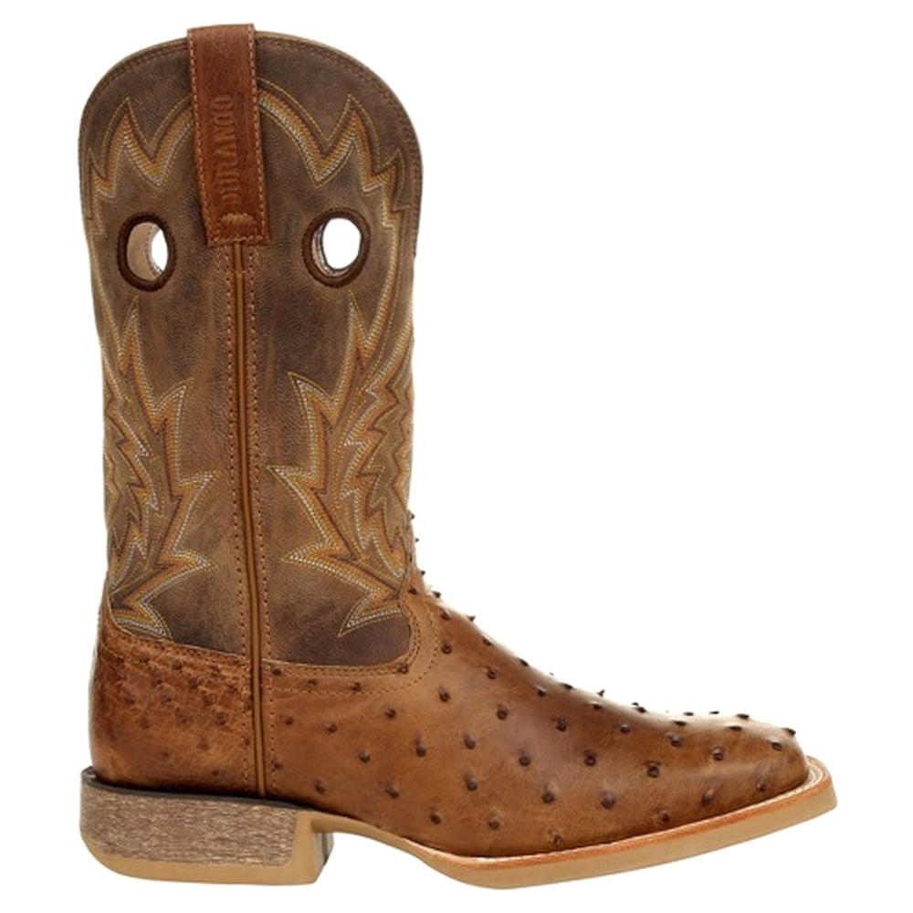 Durango® Rebel Pro™ Tobacco Full-Quill Ostrich Western Boot Size 8.5(M ...