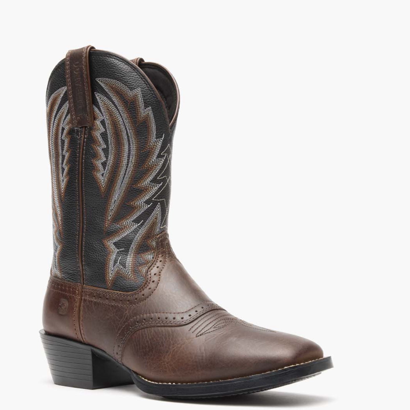 Durango® Westward™ Dark Chestnut & Black Onyx Western Boot - Walmart.com