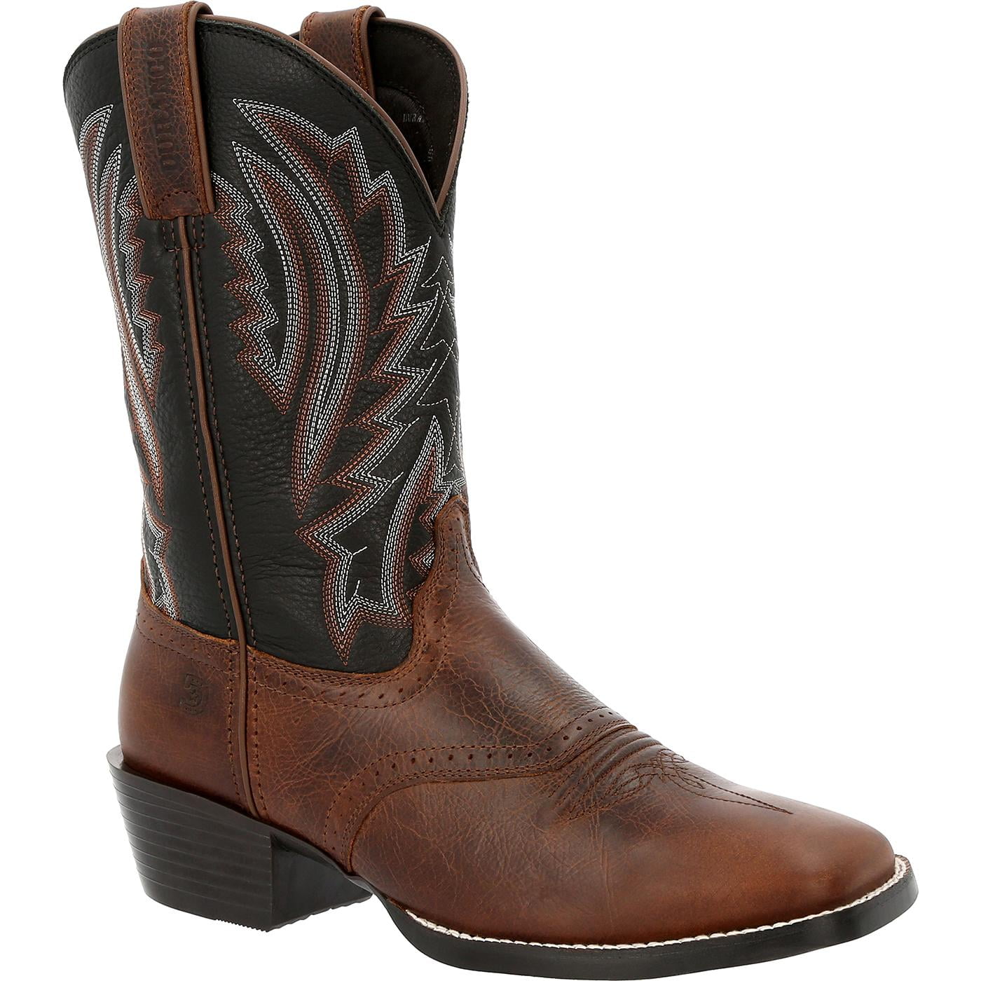 Durango® Westward™ Dark Chestnut & Black Onyx Western Boot - Walmart.com