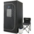 Durasage Portable Steam Sauna | 1200W 2.6L Generator with Remote ...