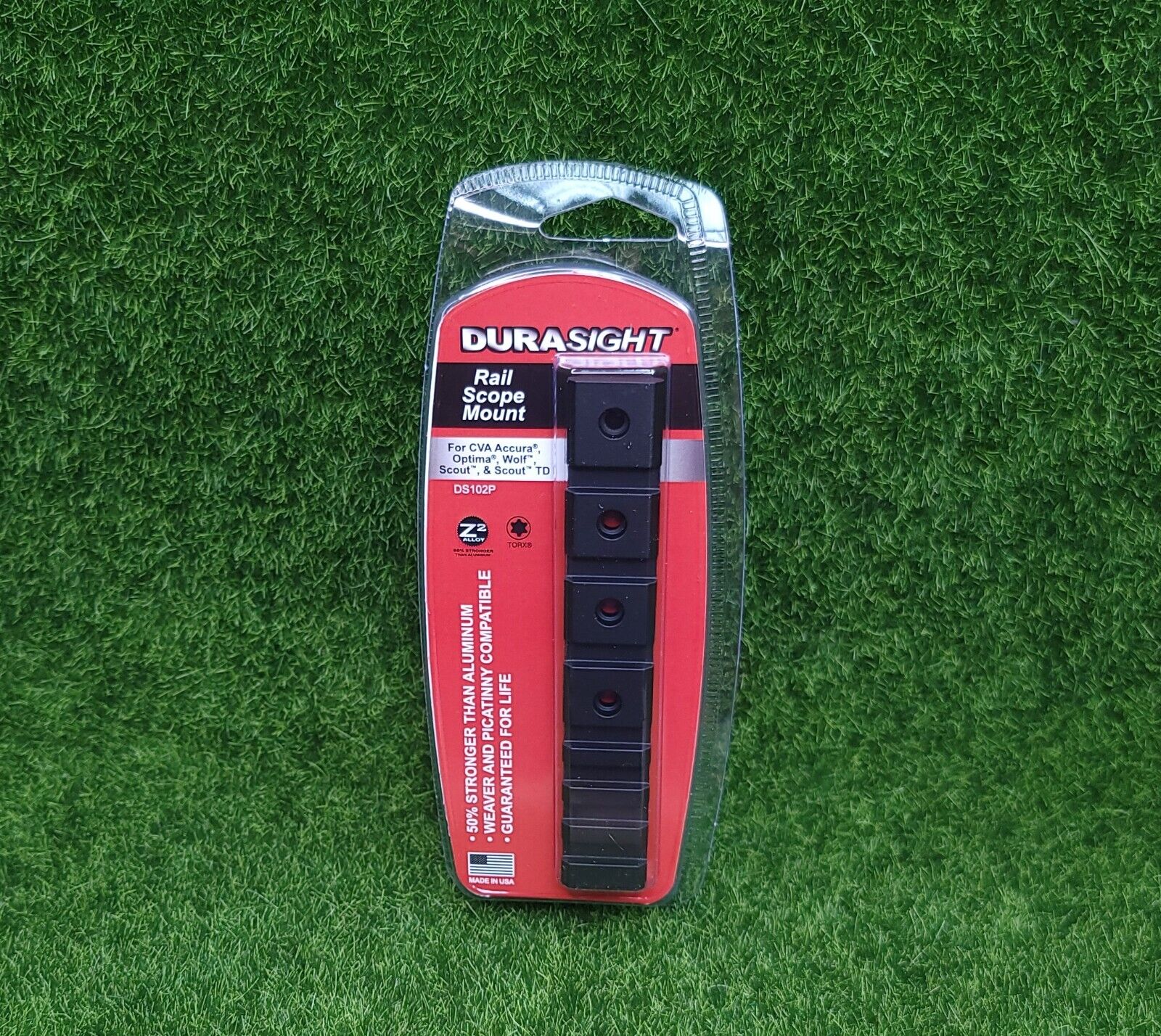 Durasight Rail Scope Mount CVA Accura Optima Wolf and Kodiak Black ...