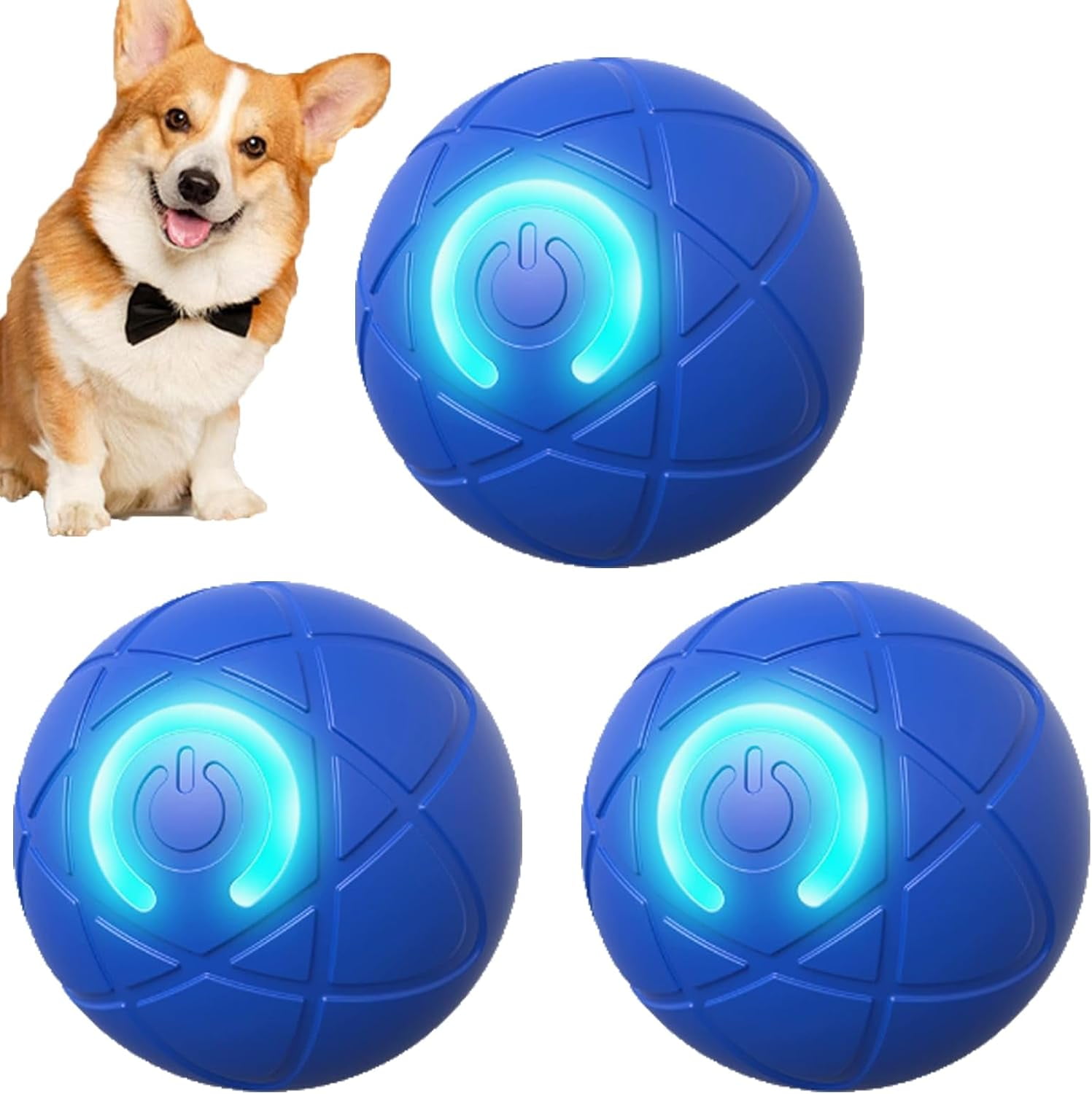 Duraspin Smart Dog Ball That Move on Their Own, Dura Spin Dog Bouncy ...