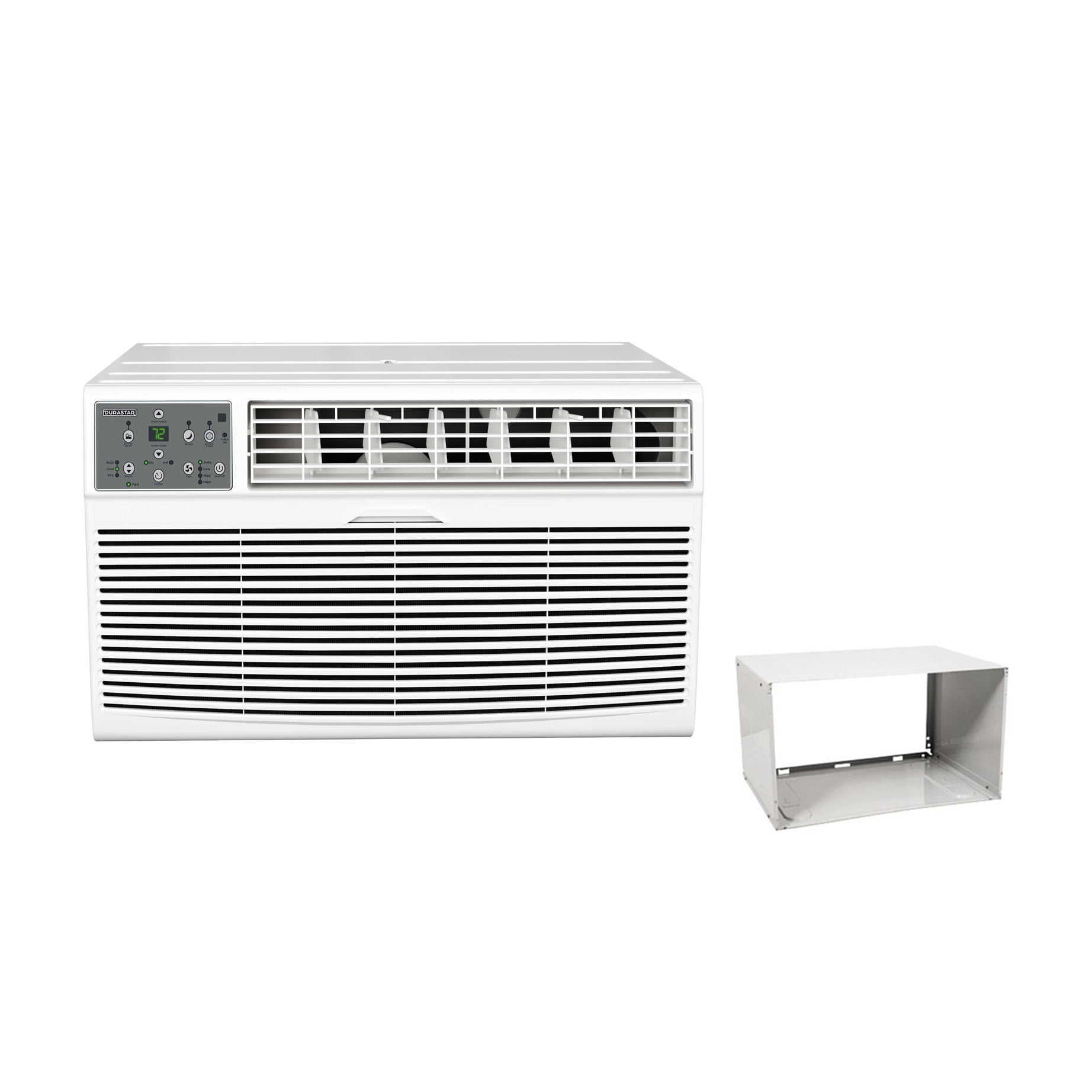 Durastar 10000 BTU 115V Through the Wall Air Conditioner and Wall ...