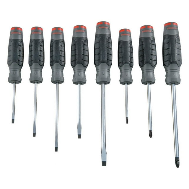 Duratek 8 Piece Combination Screwdriver Sets, Keystone Slotted ...