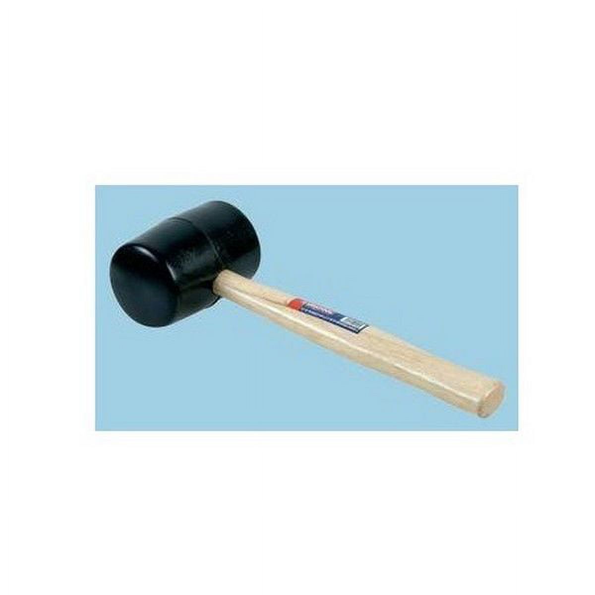 Duratool D00091 Rubber Mallet With A Sturdy Wooden Handle For Striking ...