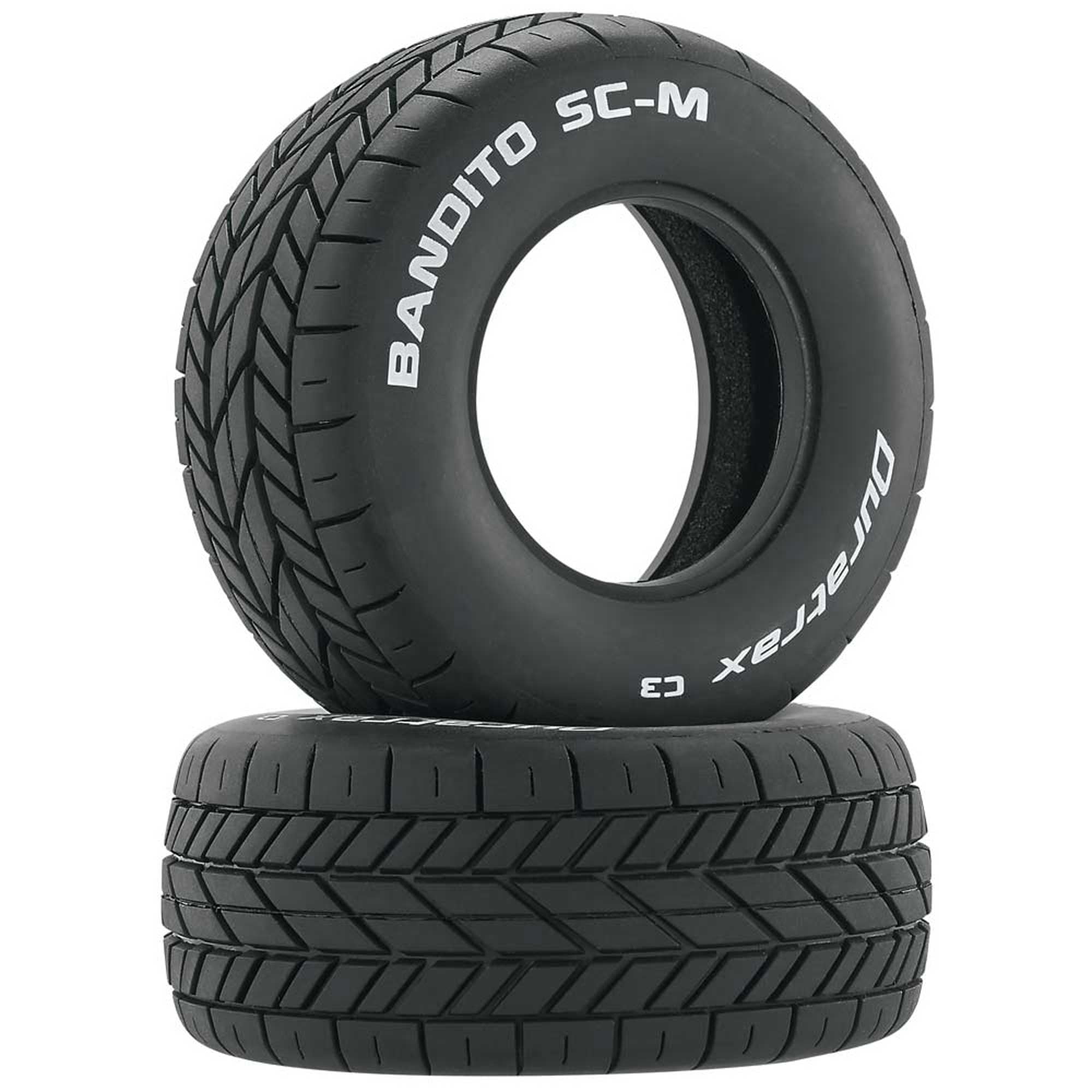 Duratrax Bandito SC-M Oval Tire C3 2 DTXC3801 - Walmart.com