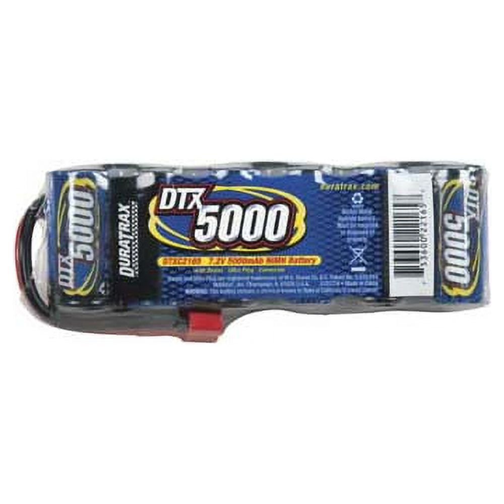 Duratrax C2165 NiMh 7.2v 5000mah Flat Deans Ultra Plug - Walmart.com