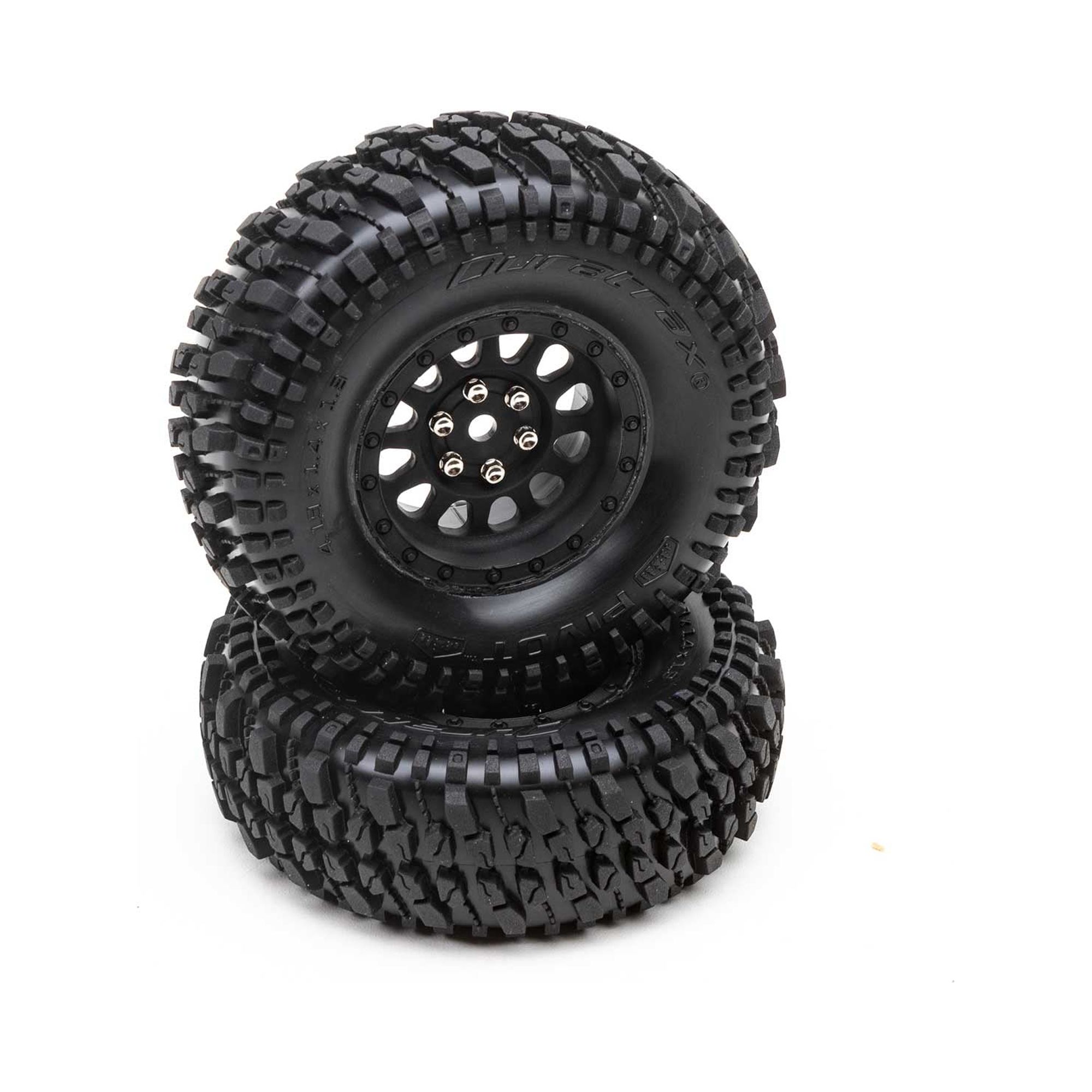 Duratrax Class 1 PIVOT CR C3 Mounted 1.9 Blk 2 DTXC4068 RC Tire ...