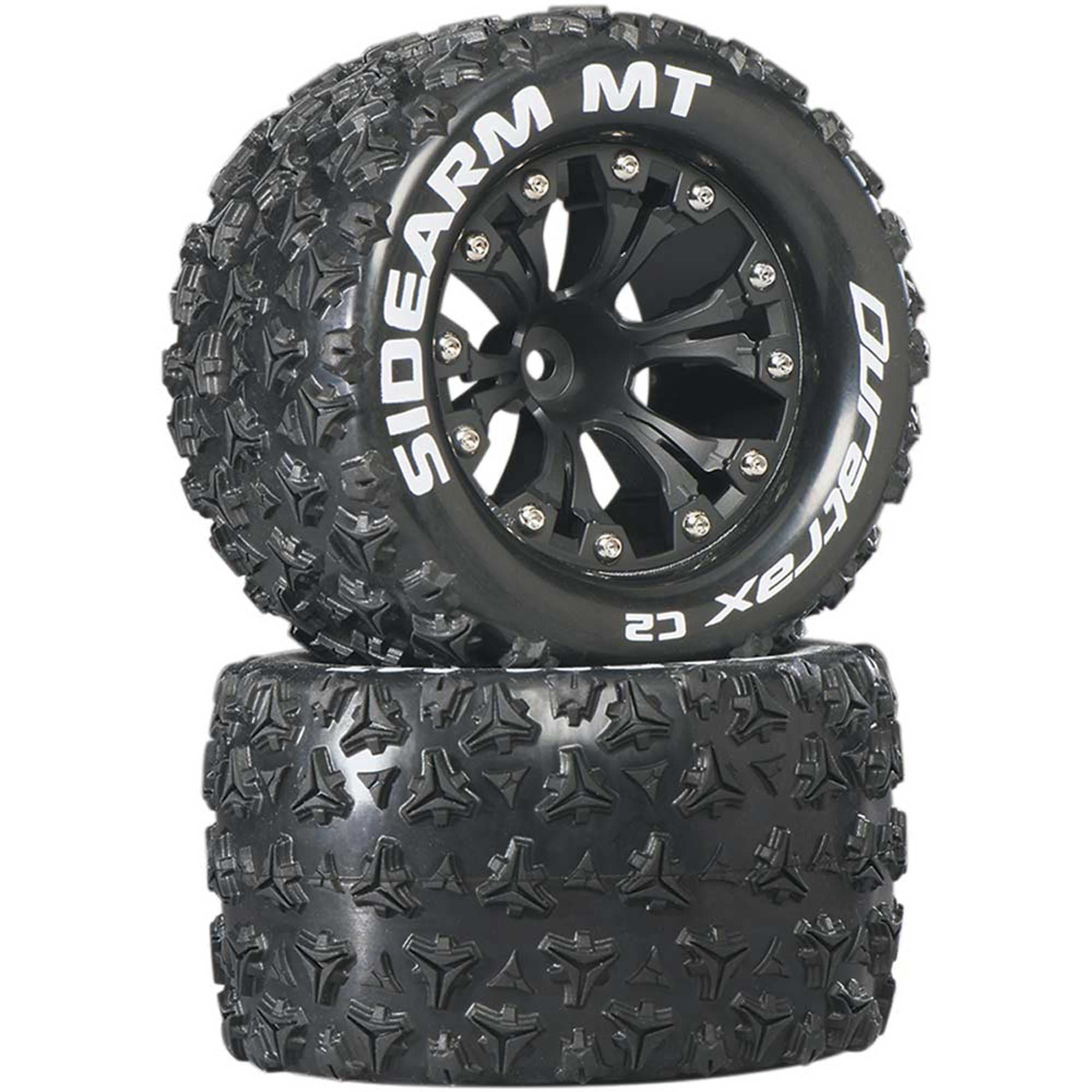 Duratrax Sidearm MT 2.8 2 Wheel Drive Mounted Rear C2 Black 2 DTXC3514 ...