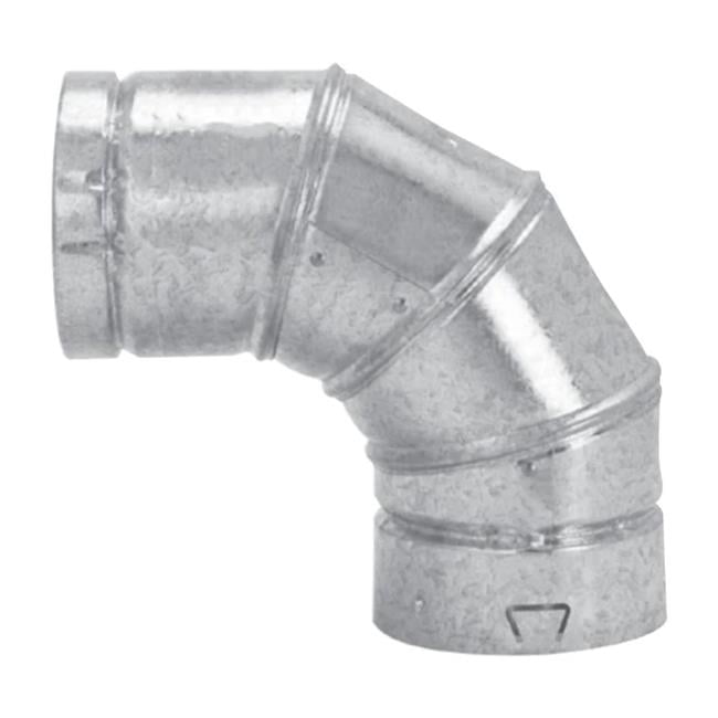 Duravent 10 in. x 90 Deg Adjustable Round Type B-Vent Elbow - Walmart.com
