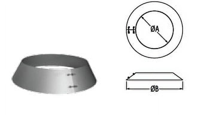 Duravent 24Dt-Sc 24" Inner Diameter - Stainless Steel - Walmart.com