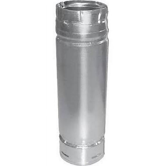 Comfortbilt Duravent 3" x 36" Straight Length Pellet Stove Chimney Pipe ...