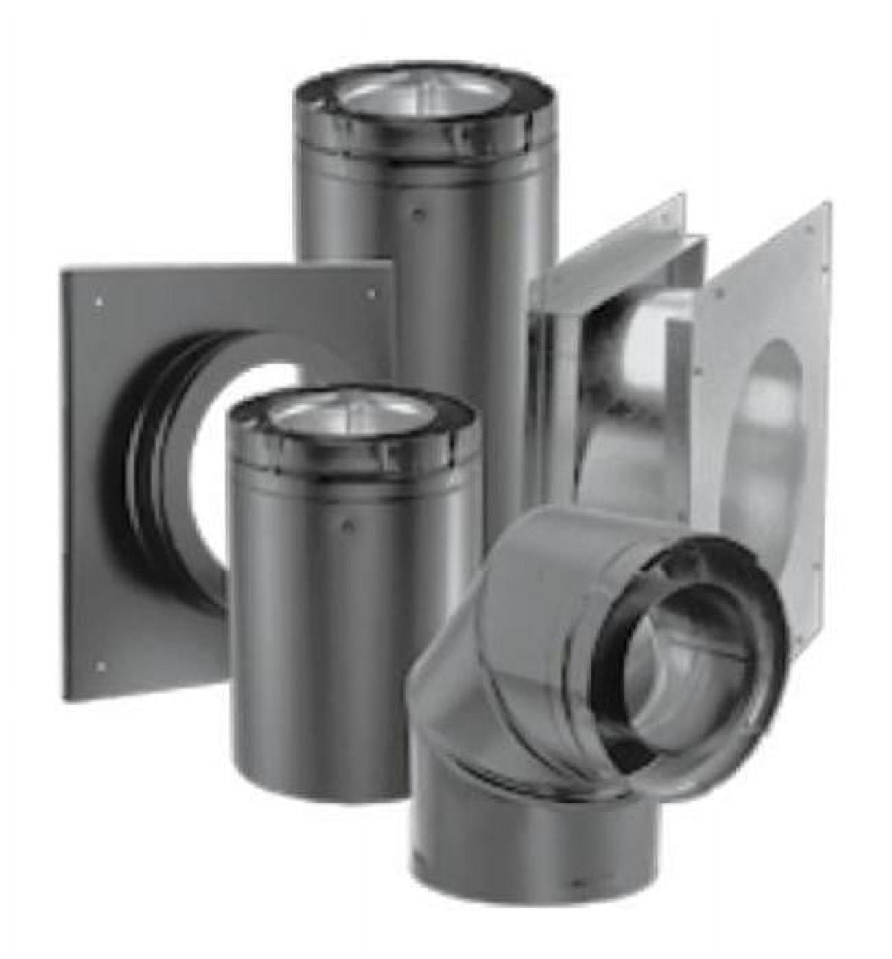 Duravent 46Dva-Khc 4" X 6-5/8" Inner Diameter - Black - Walmart.com