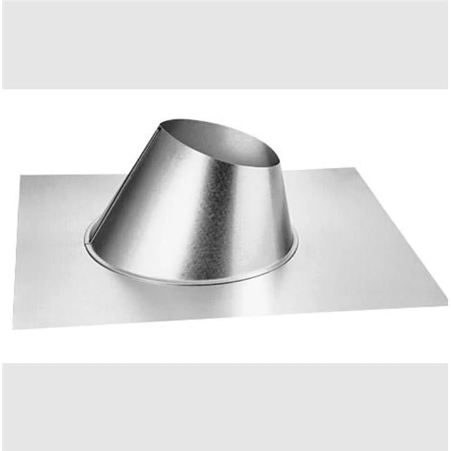 Duravent D58DVA-F12DS 5 x 8 in. Pro Galvanized DSA Flashing Direct Vent ...