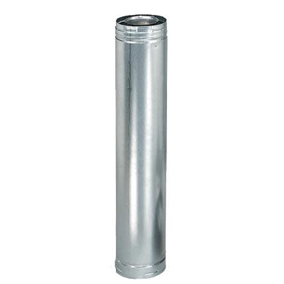 Simpson Duravent 46DVA-E90 4x7 Direct Vent Galvanized 90 Degree Elbow ...