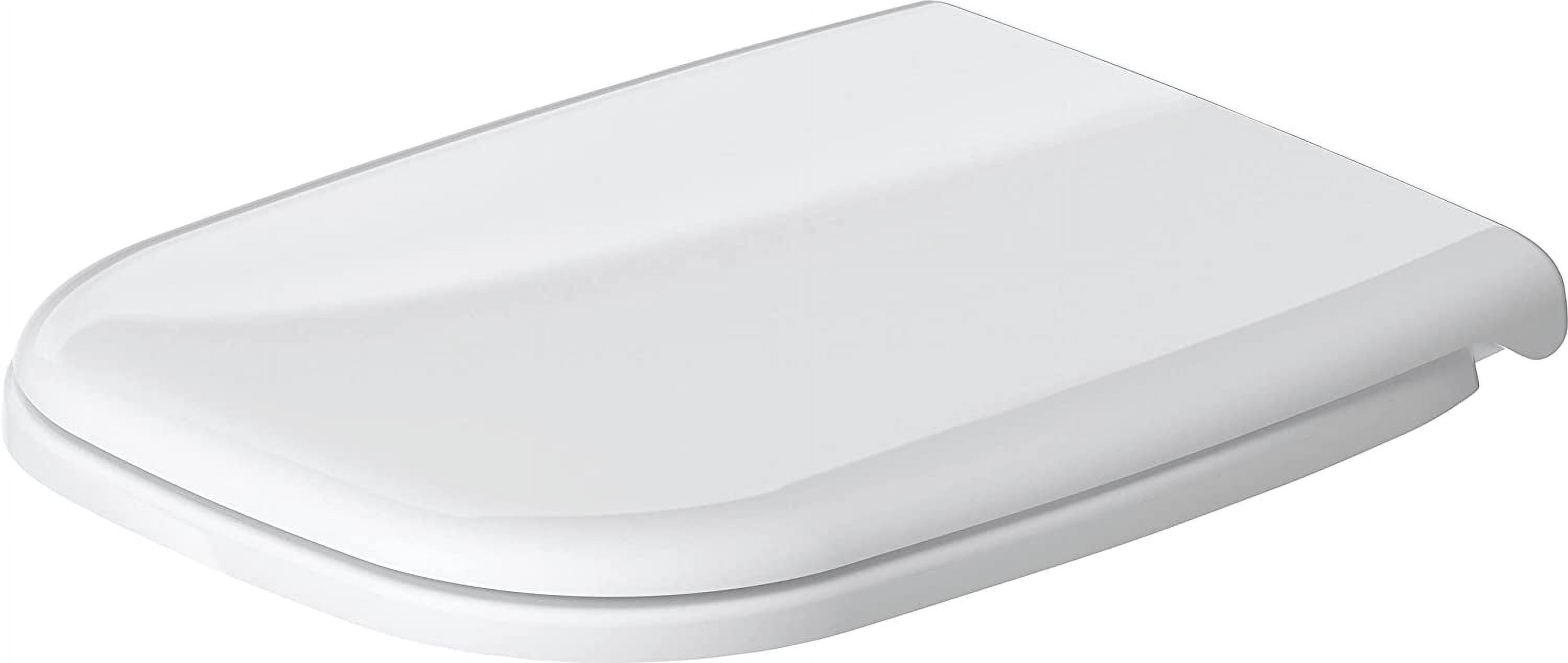 Duravit 0067390000 D-Code Toilet Seat and Cover, White Finish - Walmart.com