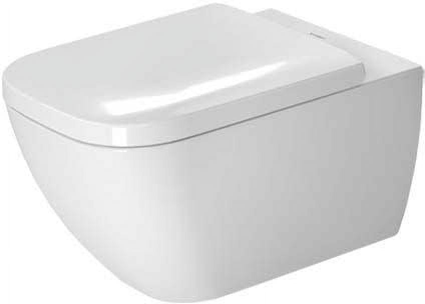 Duravit 222209-Dual Happy D.2 0.8 / 1.28 Gpf Dual Flush Wall Mounted ...