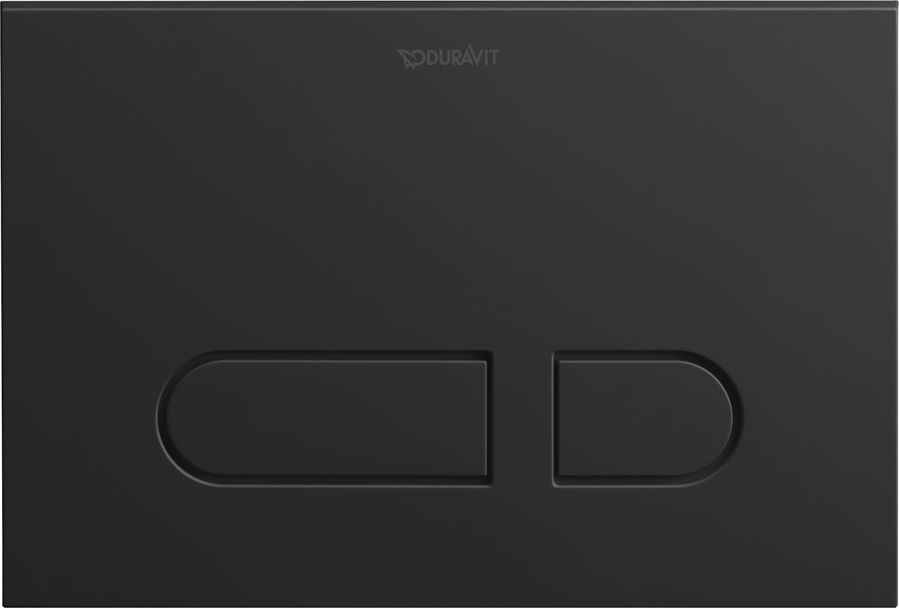 Duravit WD5008031090 7.5 x 0.375 in. Plastic Actuator Plate, Black ...