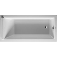 Fine Fixtures Modern Soaker Bathtub, Reinforced Acrylic/Fiberglass ...
