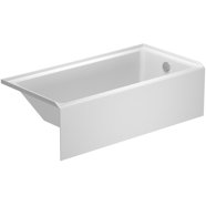 Kinro W4060-SPK ABS Garden Tub - 40 in. x 60 in., White - Walmart.com