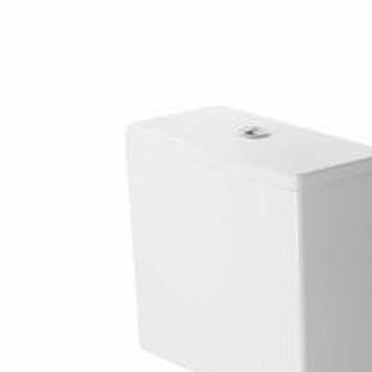 Duravit 0938100092 Starck 1.6 GPF Dual Flush Toilet Tank, White ...