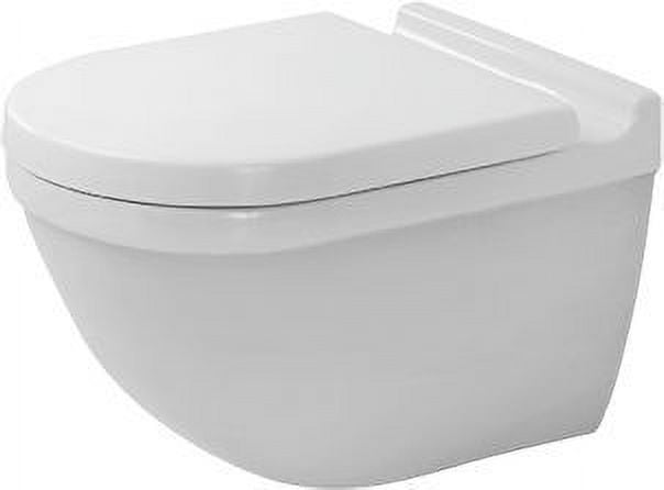 Duravit 252709-Dual Starck 3 0.8/1.6 Gpf Dual Flush Wall Mounted One ...