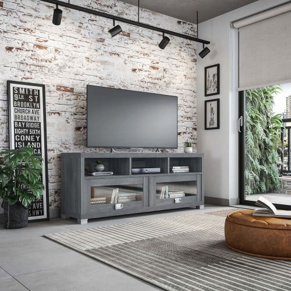 Durbin TV Stand for TVs up to 75in, Grey - Walmart.com