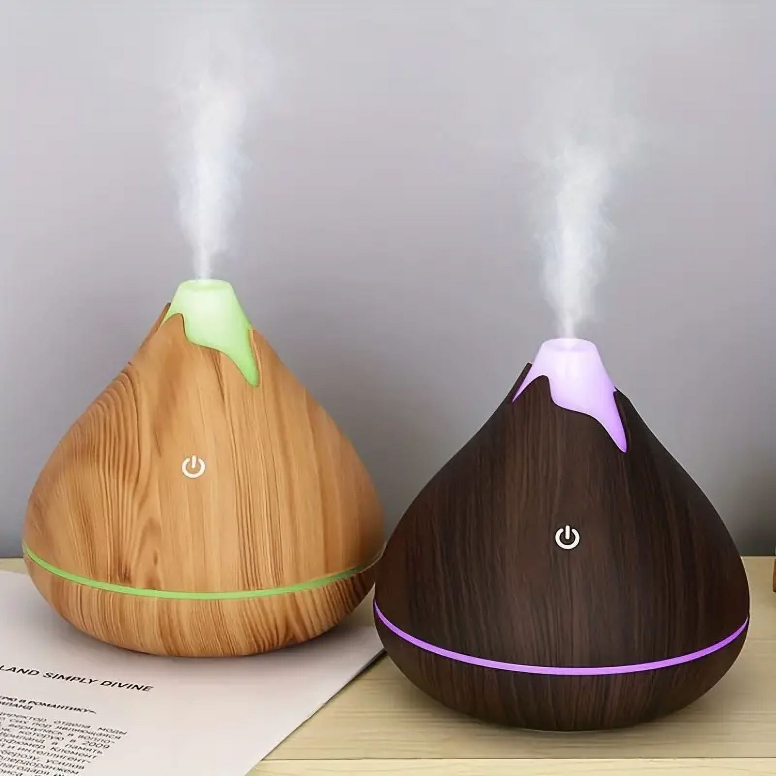 Durcord Portable Diffuser Humidifier,Diffusers for Essential Oils,350ml ...