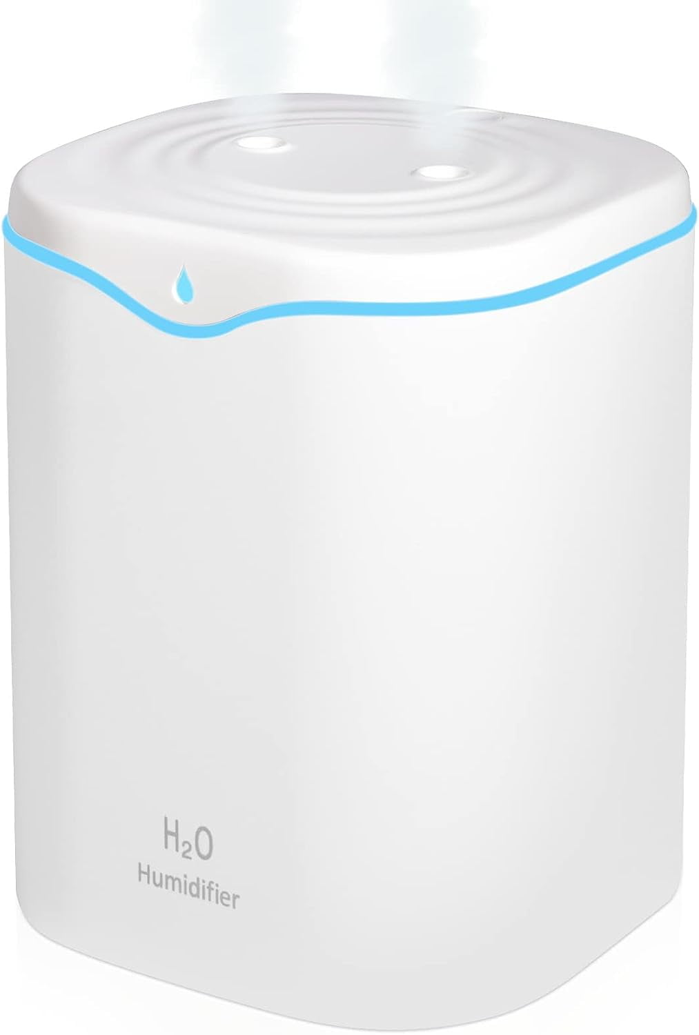 Durcord 2L Cool Mist Humidifier, Portable Desk USB, Quiet Ultrasonic ...