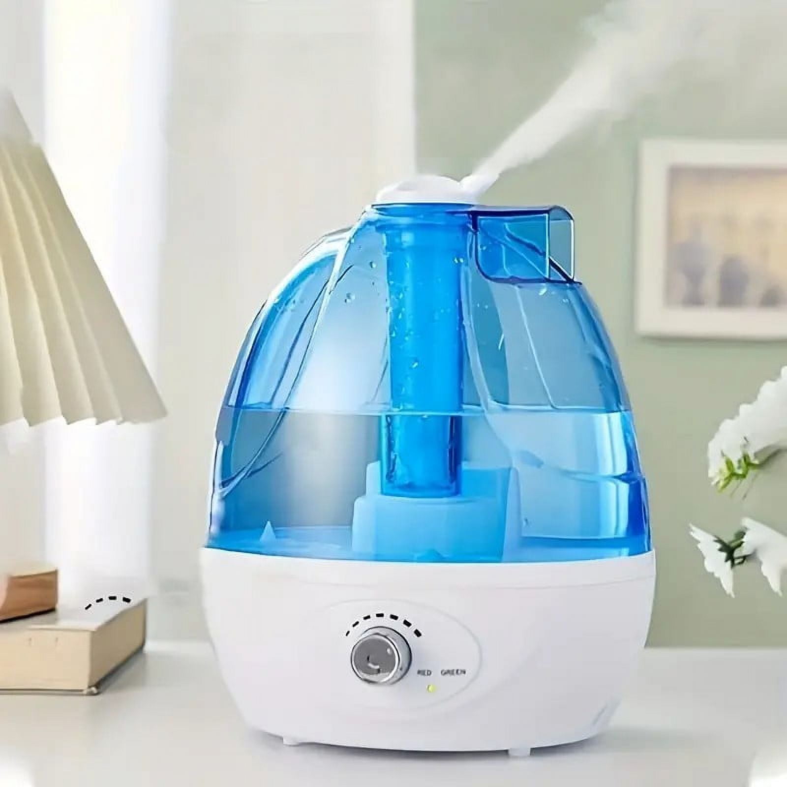 Durcord Ultrasonic Humidifier, 2.5L Cool Mist, 360Â° Nozzle, Quiet ...