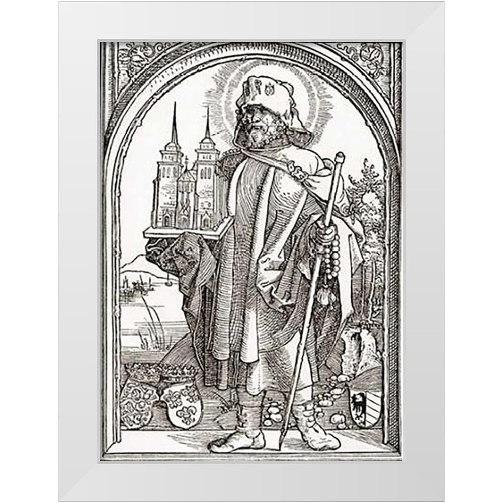 Durer, Albrecht 11x14 White Modern Wood Framed Museum Art Print Titled ...