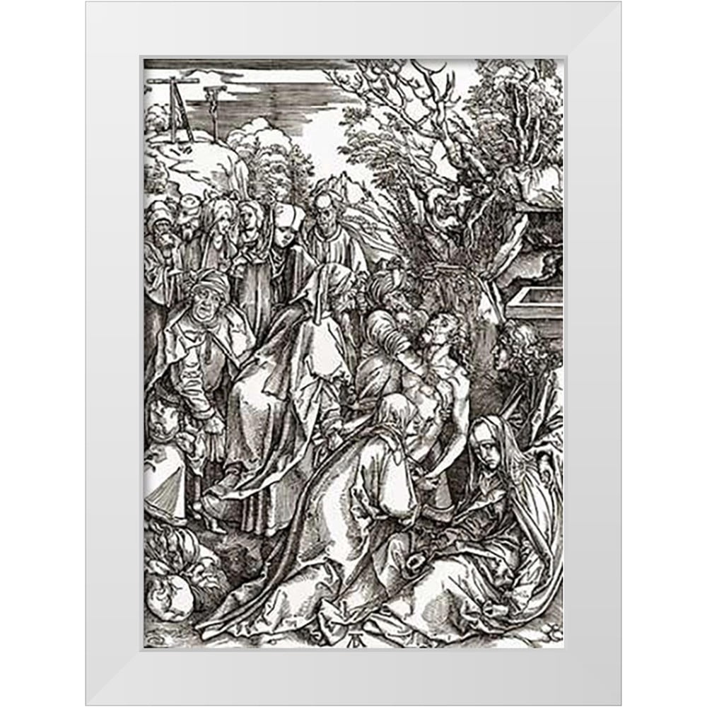 Durer, Albrecht 11x14 White Modern Wood Framed Museum Art Print Titled ...