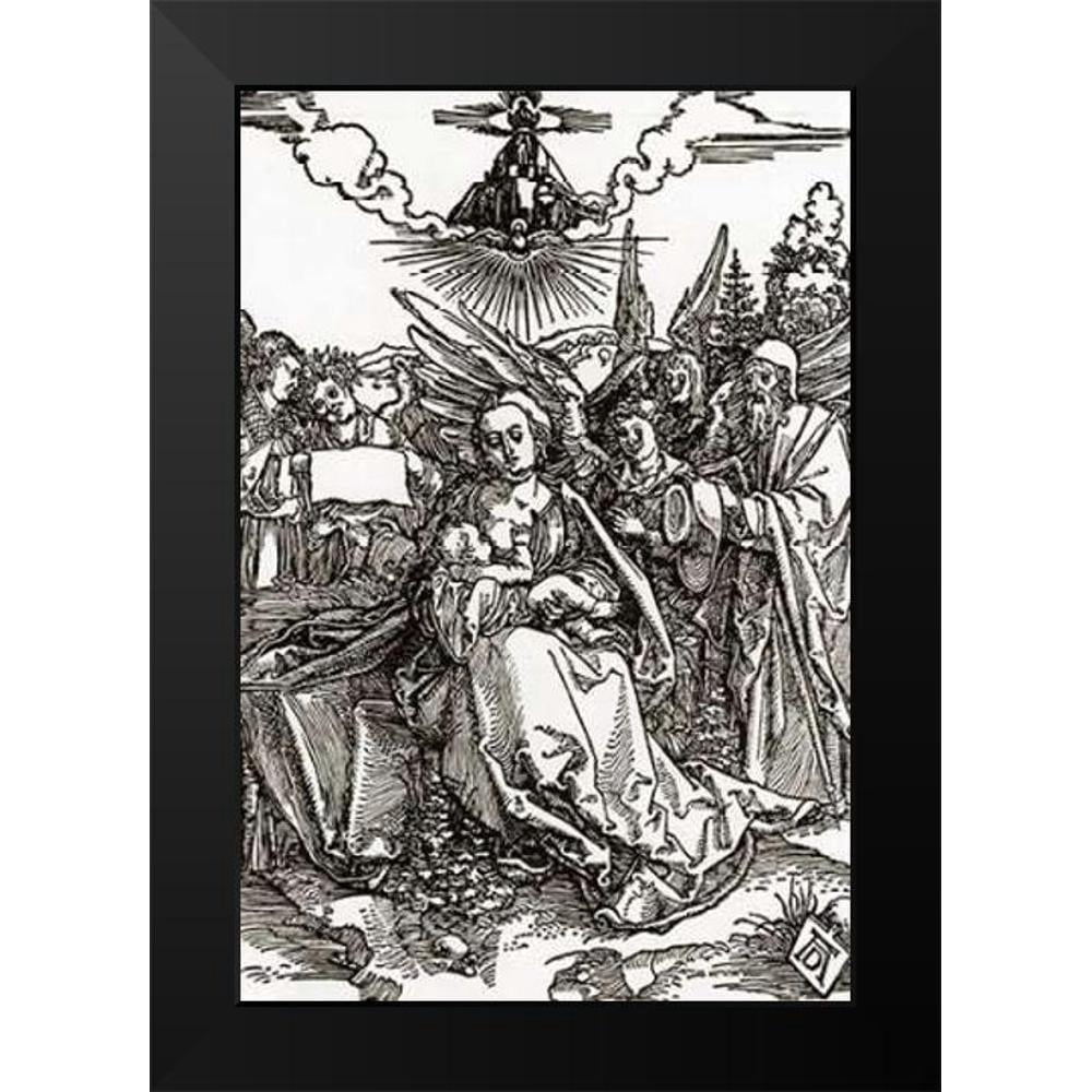 Durer, Albrecht 17x24 Black Modern Framed Museum Art Print Titled - The ...
