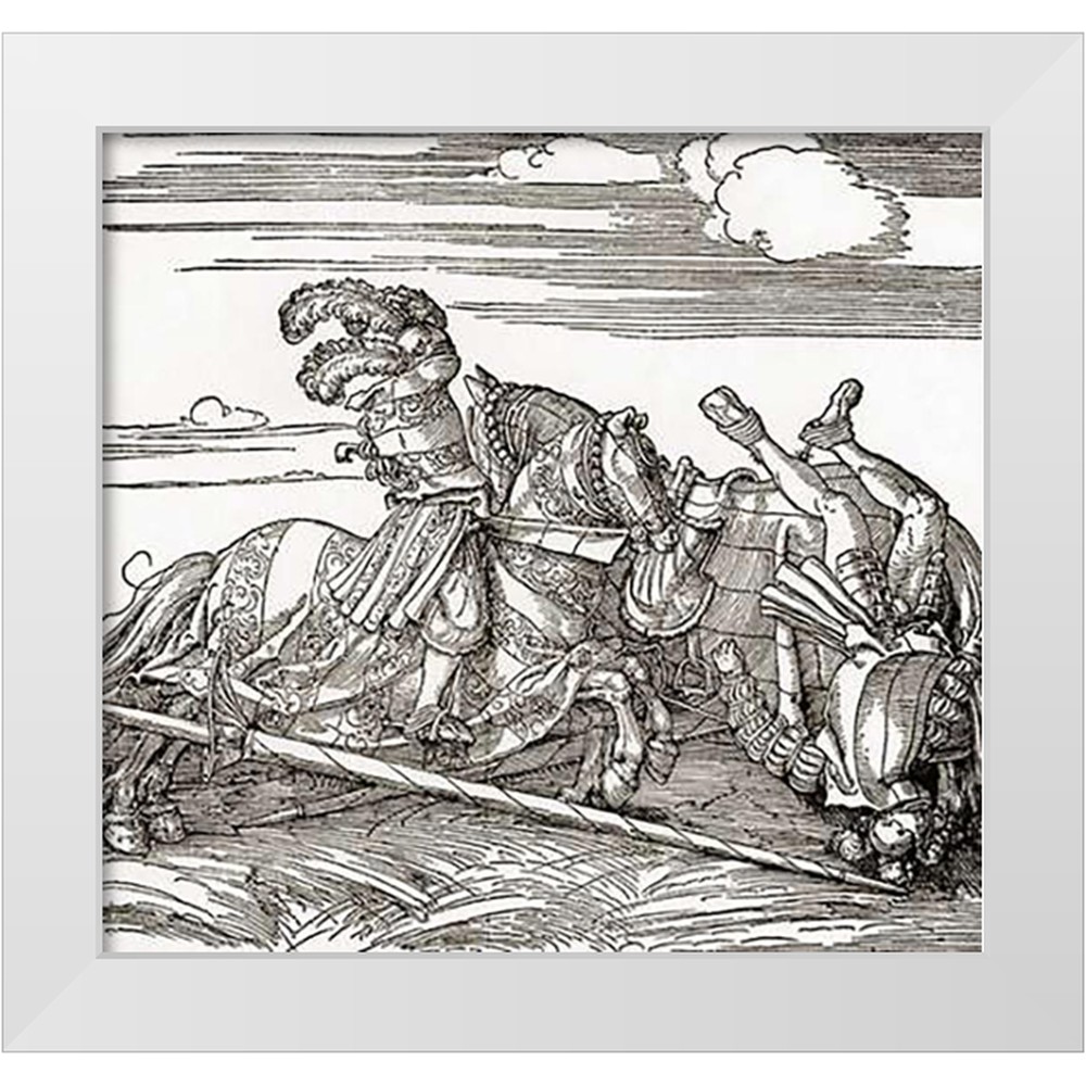 Durer, Albrecht 21x20 White Modern Wood Framed Museum Art Print Titled ...