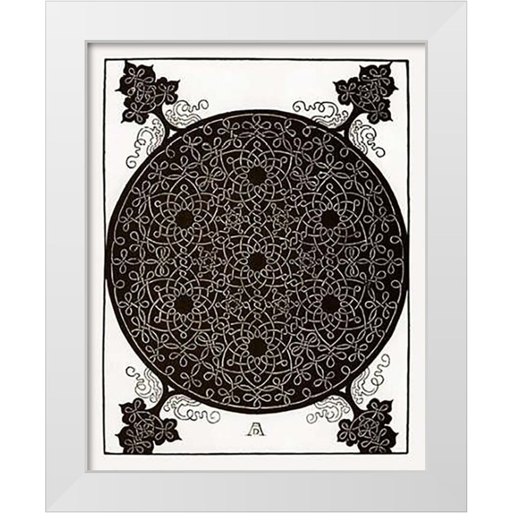 Durer, Albrecht 26x32 White Modern Wood Framed Museum Art Print Titled ...