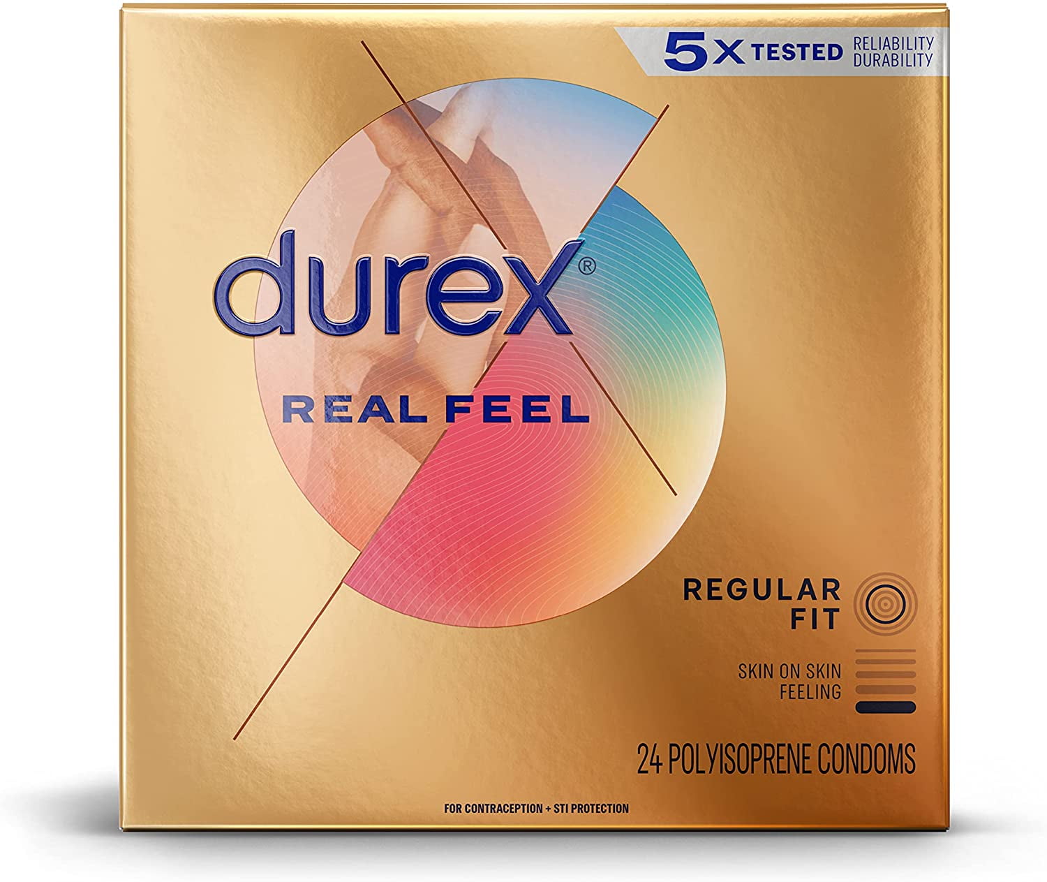 Durex Avanti Bare Real Feel Condoms, Non Latex Lubricated Condoms for ...