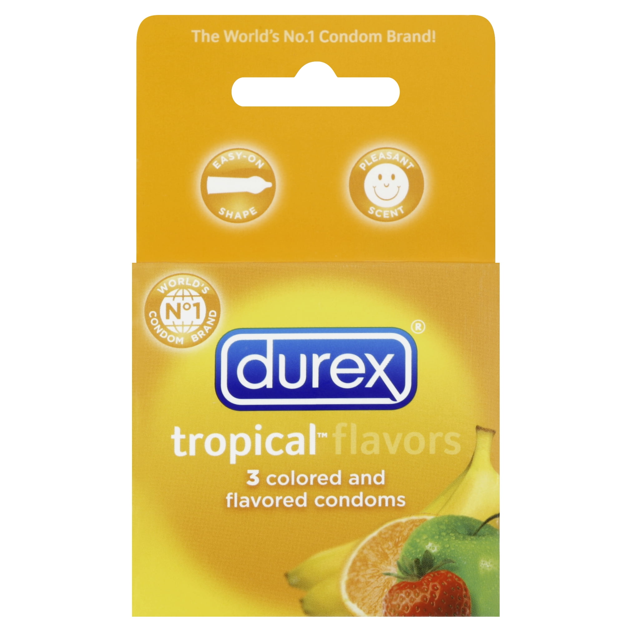 Durex Tropical Flavors - Box Of 3 - Walmart.com