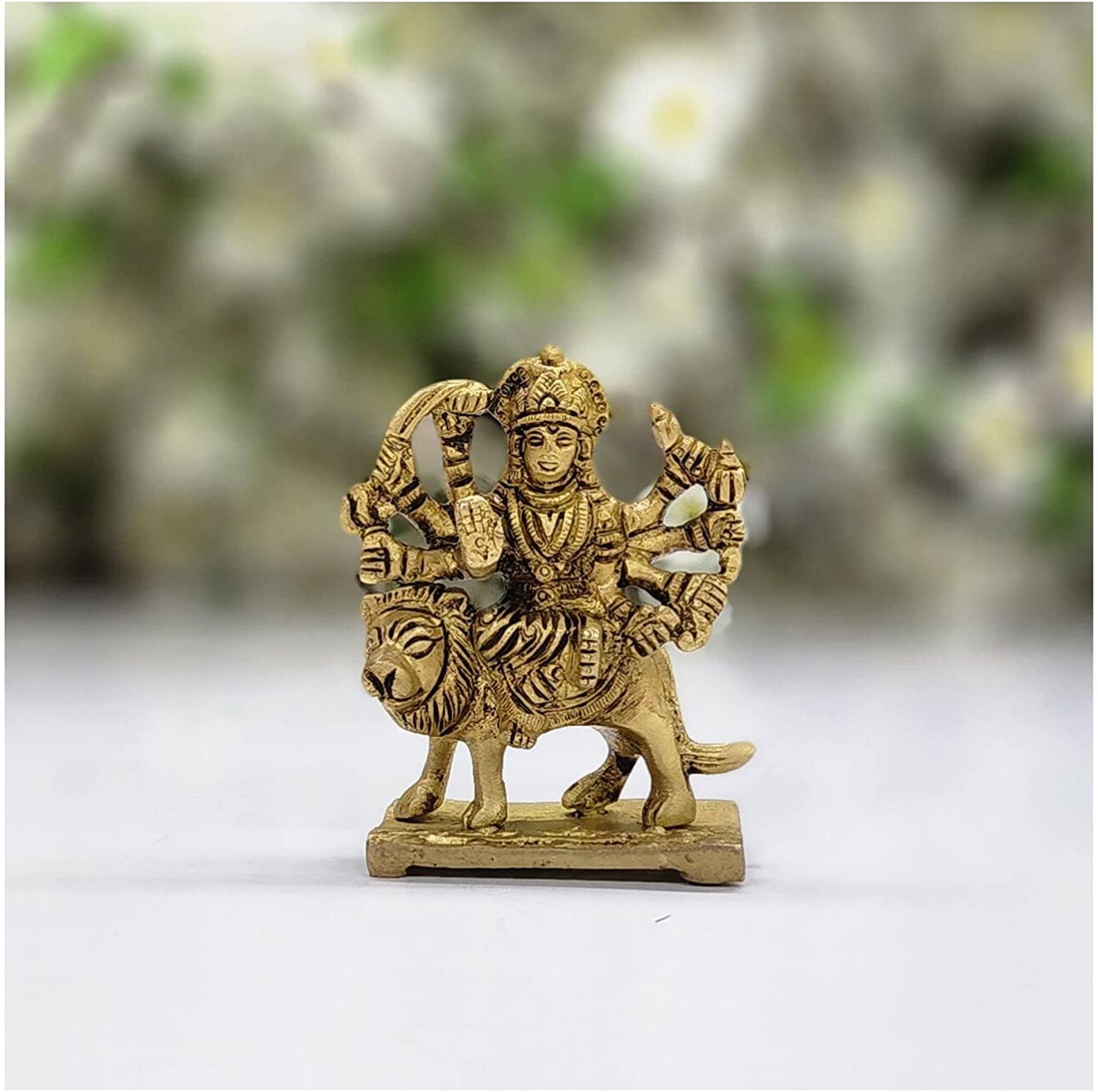 Durga Ma Statue in Brass Small Durga Ma Sculpture Philippines | Ubuy