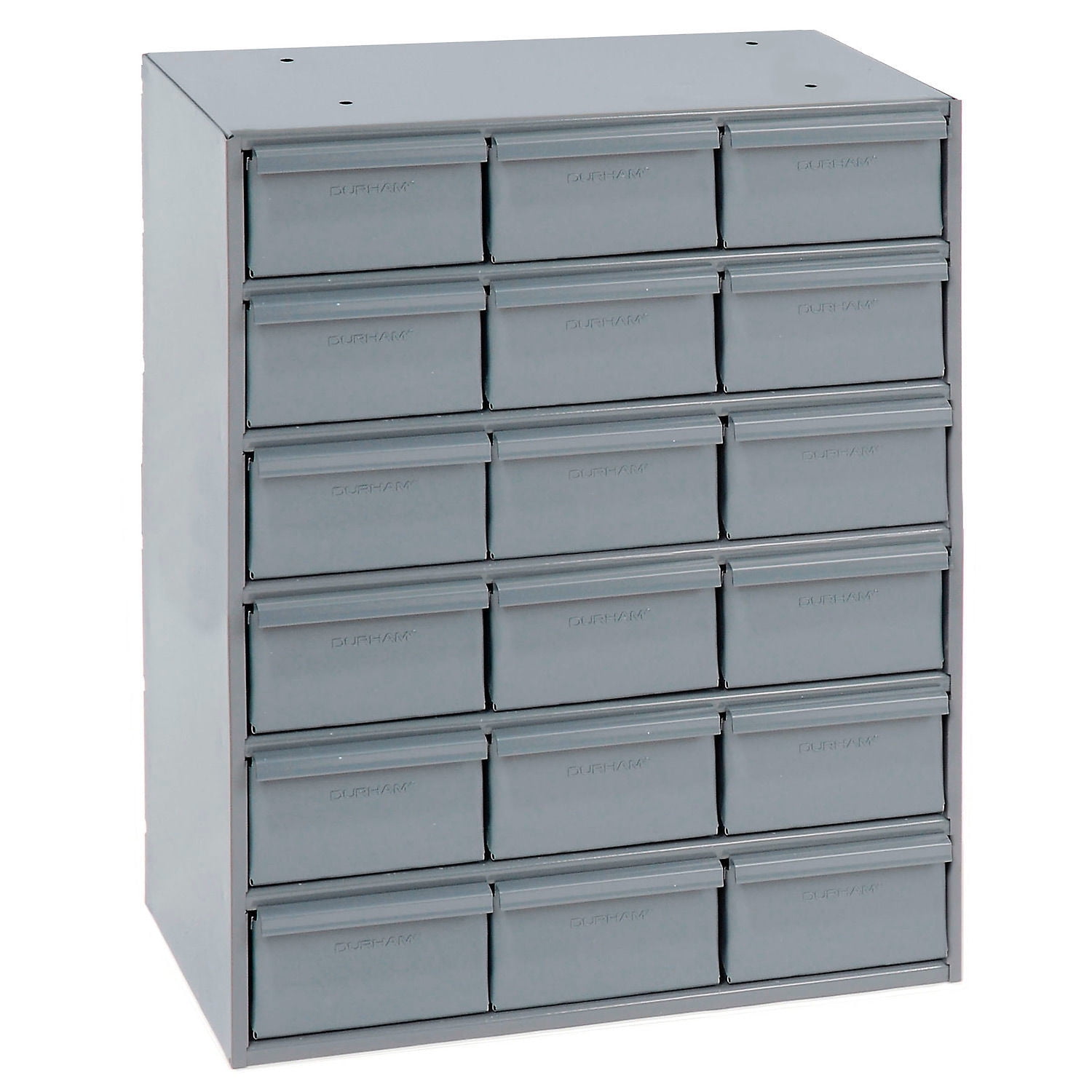 Durham 006-95 11-5/8 In. D Drawer Bin Cabinet, Gray - Walmart.com