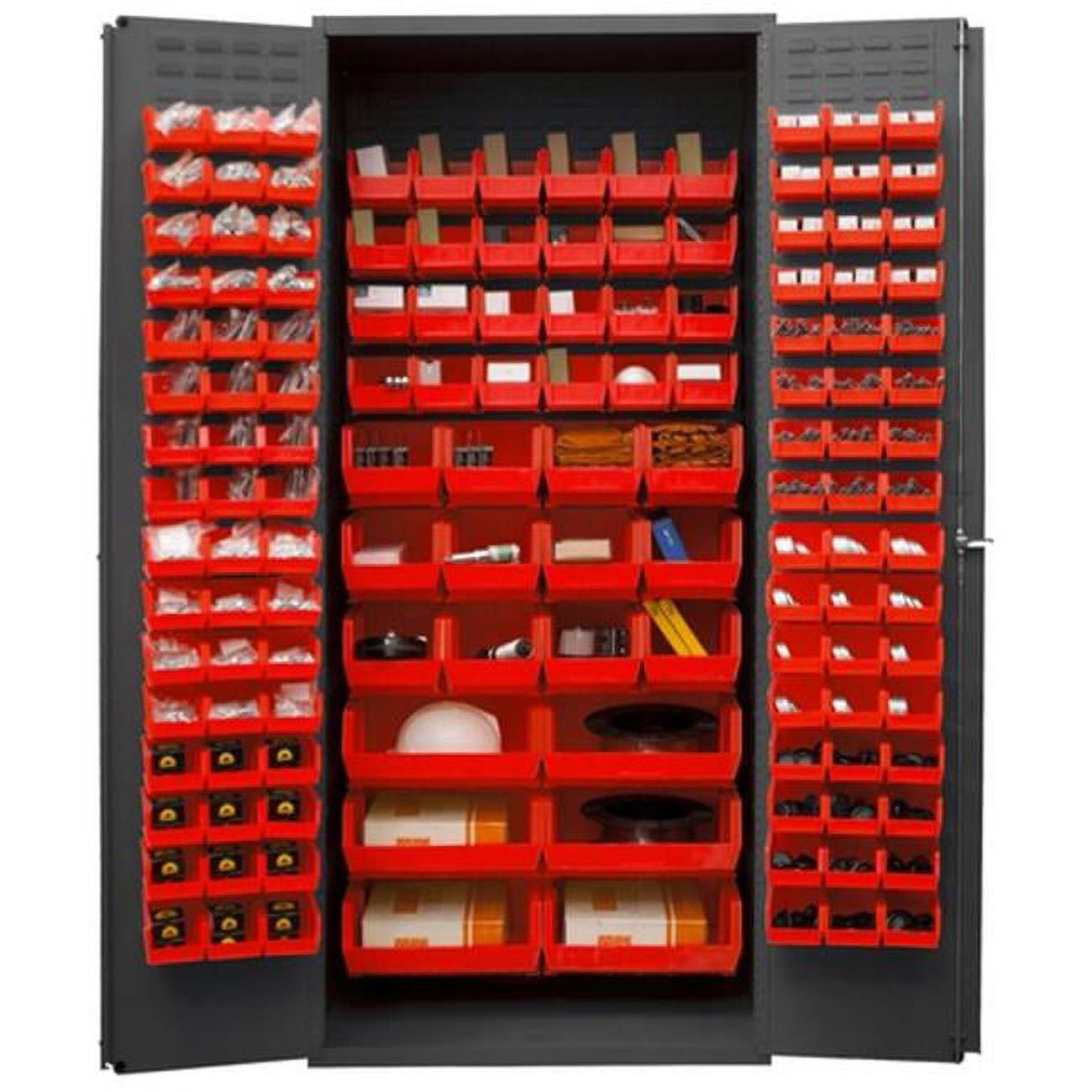 Durham 14 Gauge Flush Door Style Heavy Duty Lockable Cabinet with 138 ...