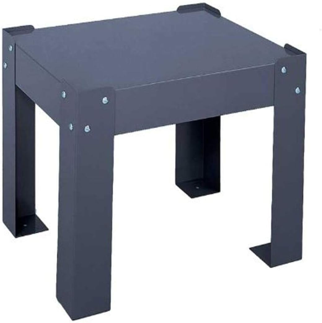 Durham 311-95 Gray Steel Base for Large Slide Compartment Box Rack, 20 ...