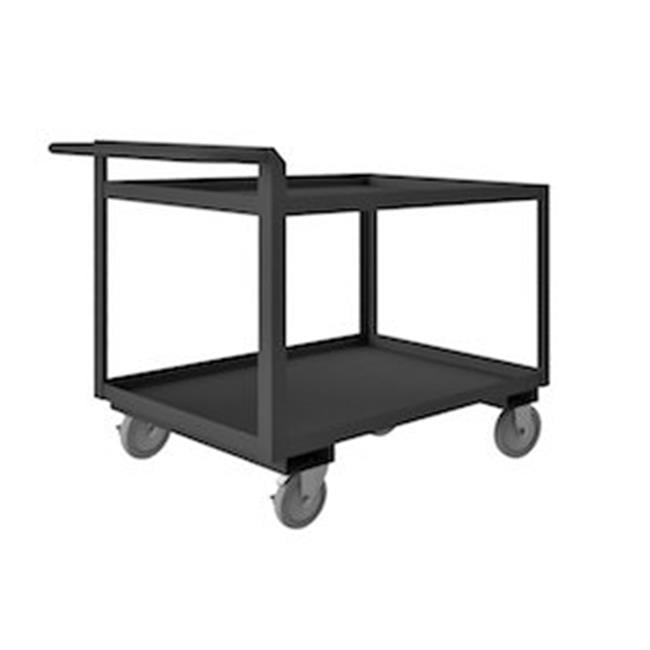 Durham RSCR-243036-ALU-5PU-95 36 in. Rolling Service Cart, Gray - 1200 ...