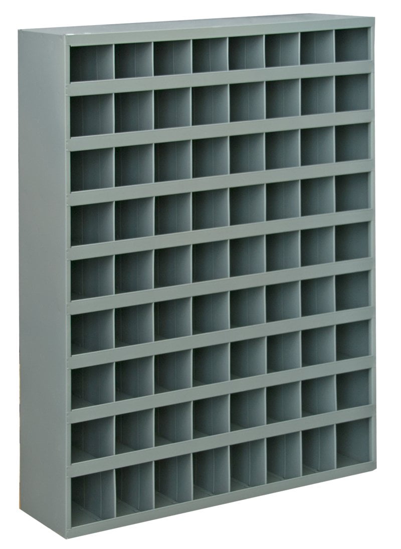 Durham 363-95 Gray Cold Rolled Steel 72 Opening Bin with Slope Self ...