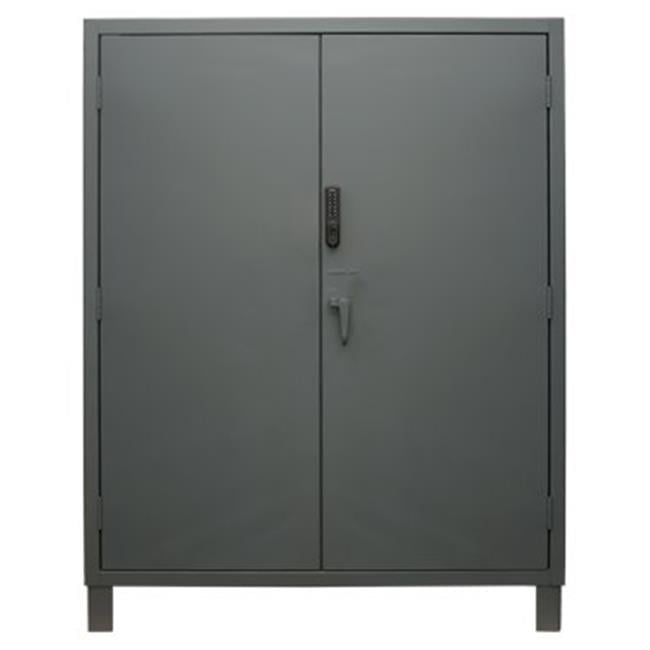 Durham 3704CX-BLP4S-95 78 in. Heavy Duty Access Control Cabinet, Gray ...