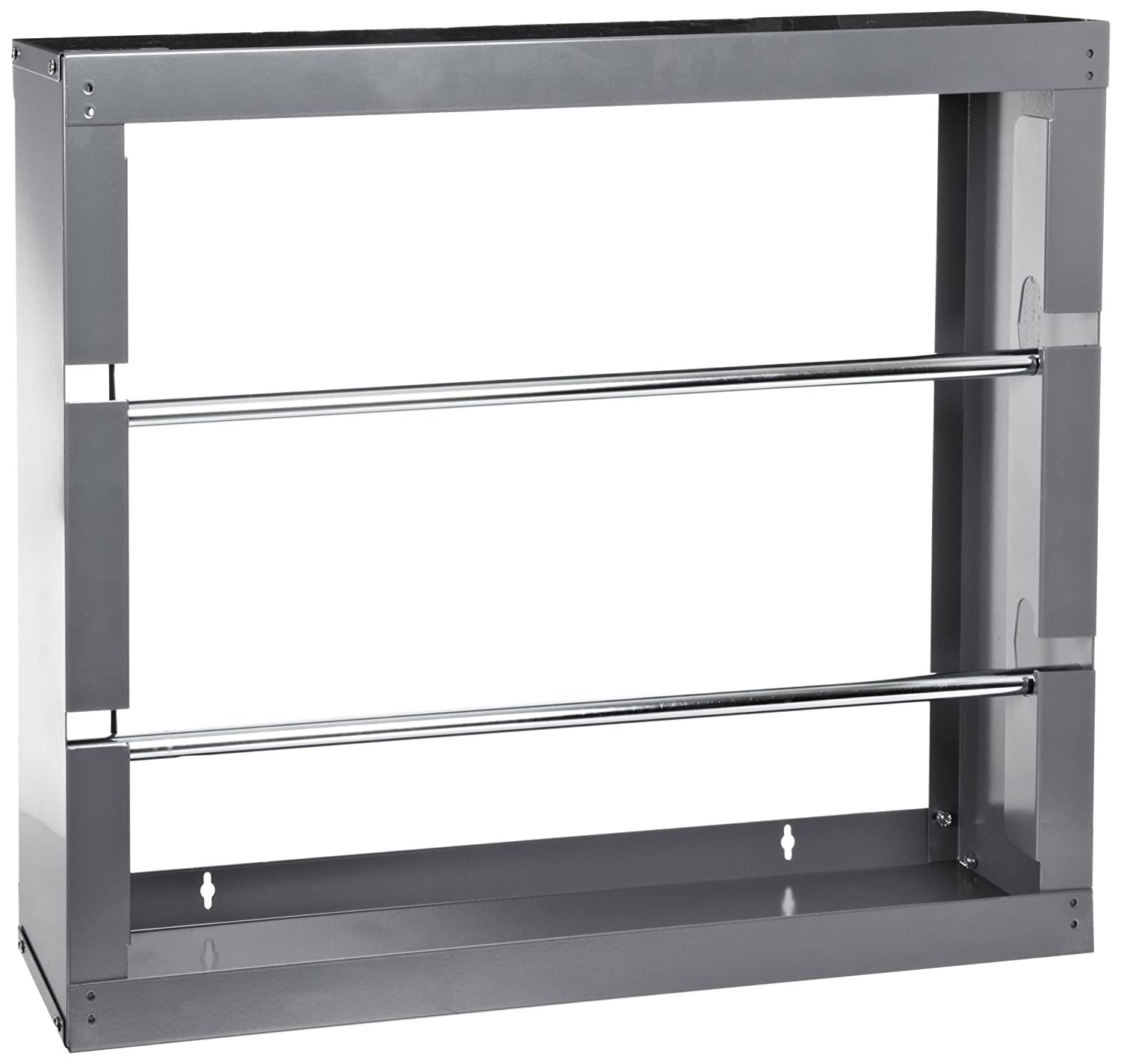 Durham 384-95 Gray Cold-Rolled Steel Wire Spool Rack with 2 Rods, 26-1/ ...