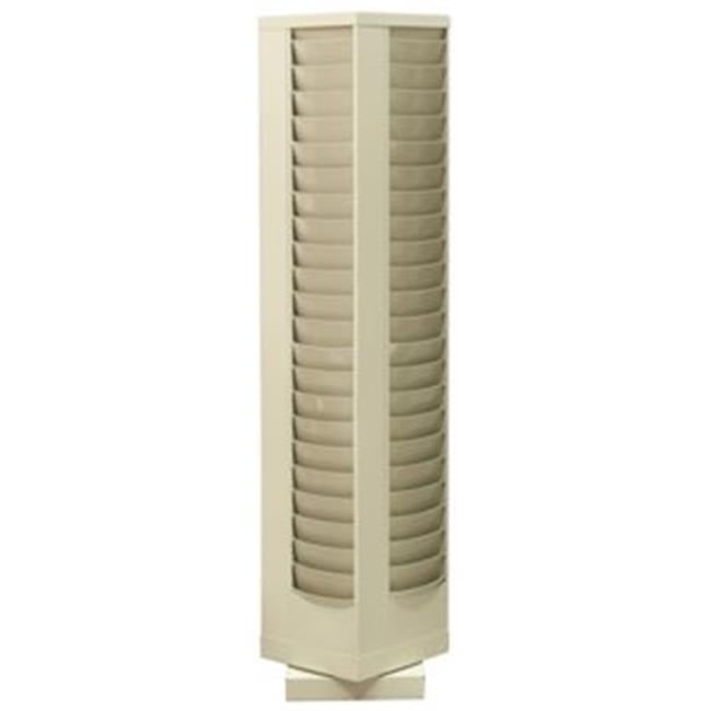 Durham 415-75 92 Pocket Rotary Literature Rack, Tan - Walmart.com