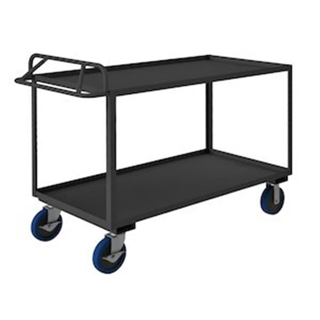 Durham RSCE-3060-2-3.6K-8PUSB-95 48 in. Rolling Service Cart, Gray ...