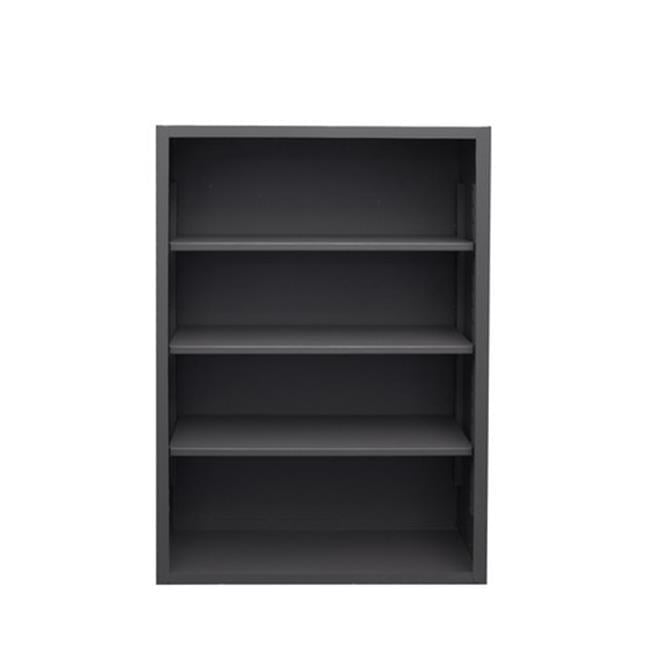 Durham 5014-3S-95 12 Gauge Enclosed Shelving Racks with 3 Shelves, Gray ...