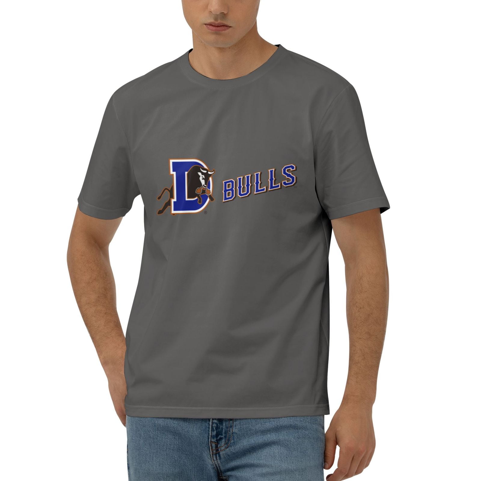 Durham Bulls Men'S 170g Combed Cotton Short Sleeve T-Shirt - Walmart.com